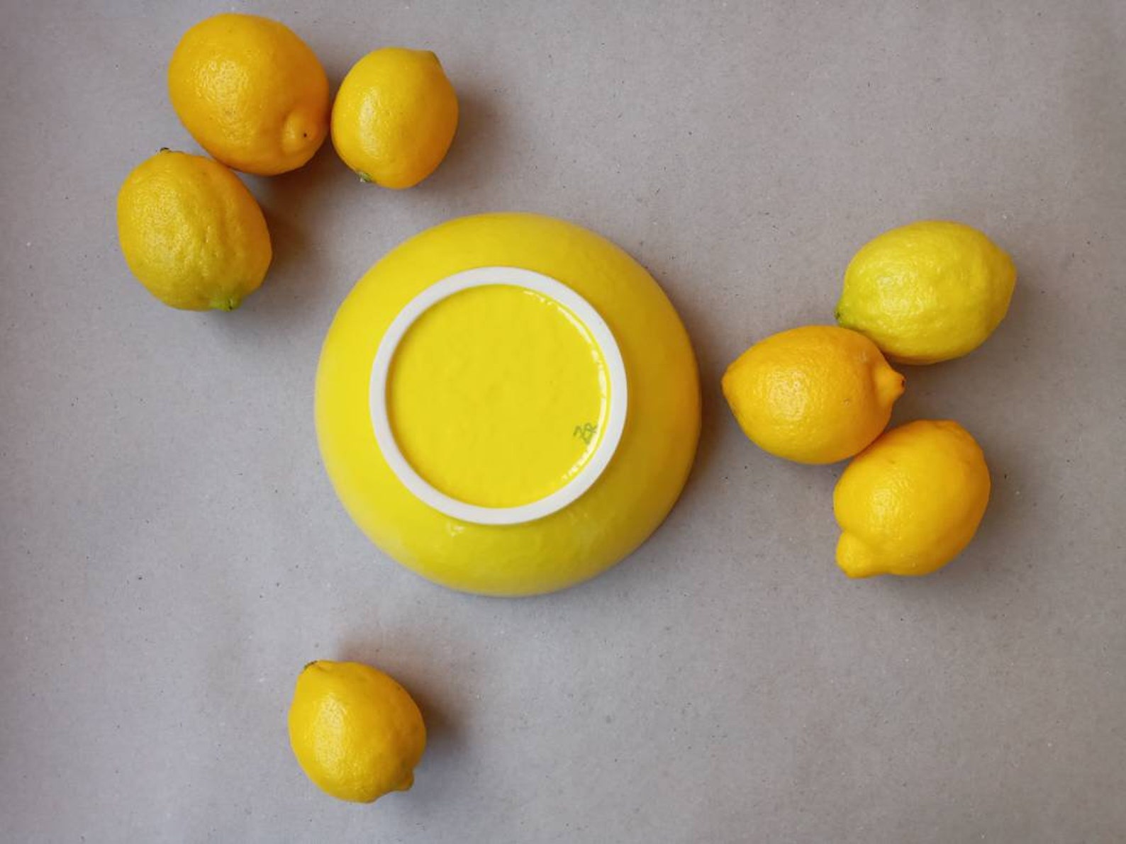 Lemon Bowl Big Bowl Wide Bowl Fruit Bowl Ceramic Bowl Handmade | Etsy