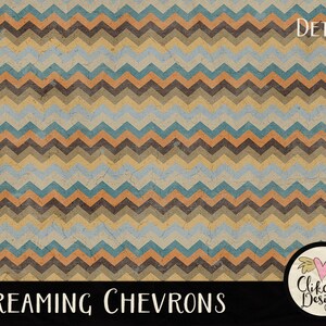 Chevron Digital Paper Pack - Shabby Dreaming Chevron Digital Scrapbook ...