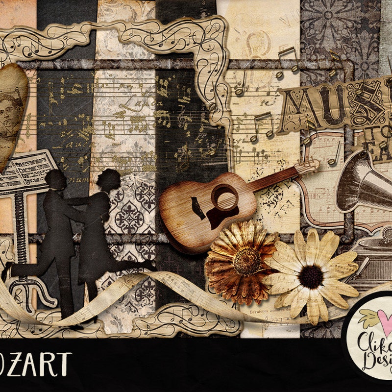 Music Scrapbook - Etsy