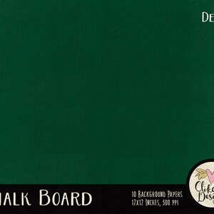 Chalkboard Digital Paper Pack - Chalk Board, Blackboard Digital ...