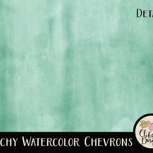 Watercolor Digital Paper Pack - Chevron Beachy Watercolor Digital ...