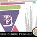 Printable Birthday Bunting Printable Birthday Banner, Printable Party ...