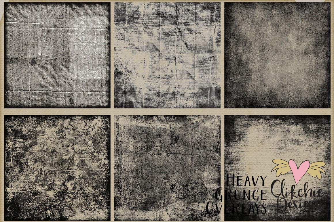 Heavy Grunge Transparent Texture Overlays Clipart Grunge Art ...