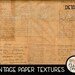 Vintage Digital Paper Background Texture Pack Vintage Paper Pack ...