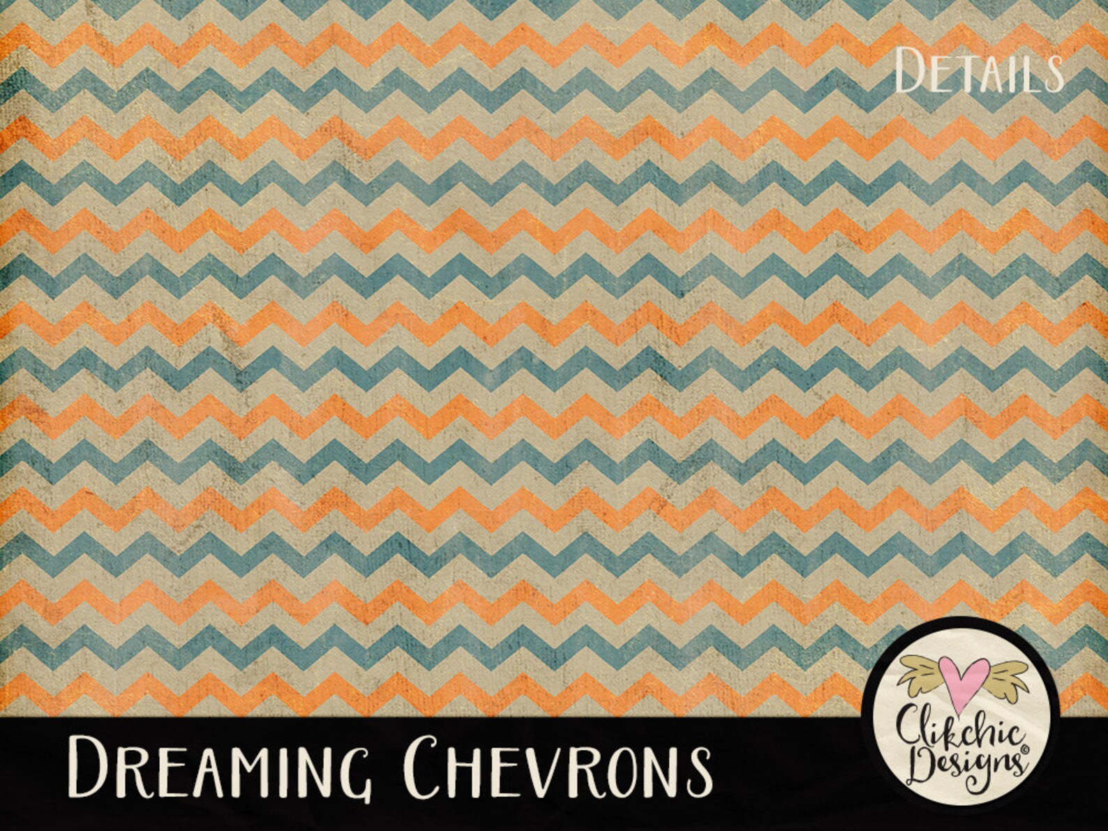 Chevron Digital Paper Pack Shabby Dreaming Chevron Digital - Etsy
