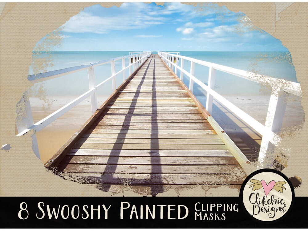 Painted Clipping Masks Photography Masks 8 Photoshop Masks Photo ...