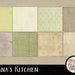 Cooking Digital Paper Pack - Nana's Kitchen Digital Scrapbook Paper ...