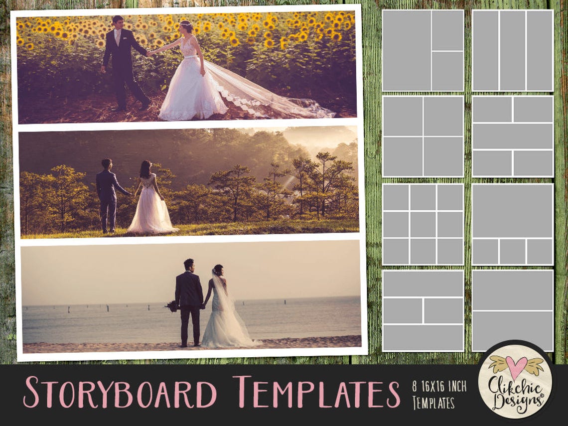 Photoshop Templates Multiple Photo Photography Templates - Etsy