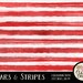 Digital Paper Pack - Stars & Stripes, Fourth of July Digital Scrapbook ...