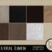 Neutral Tones Linen Digital Paper Pack - Digital Scrapbook Paper ...