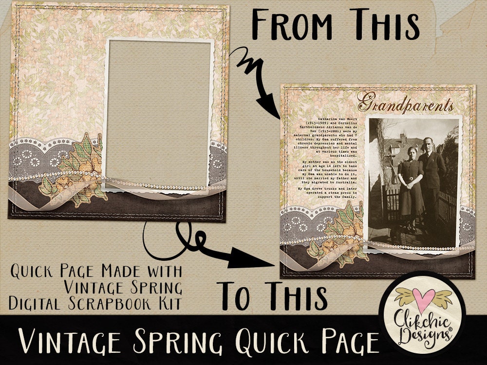 Digital Scrapbook Cover Ideas