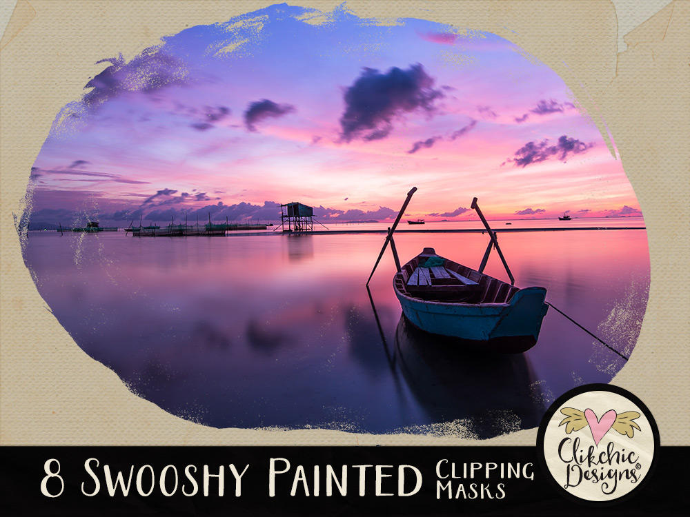 Painted Clipping Masks Photography Masks 8 Photoshop Masks Photo ...