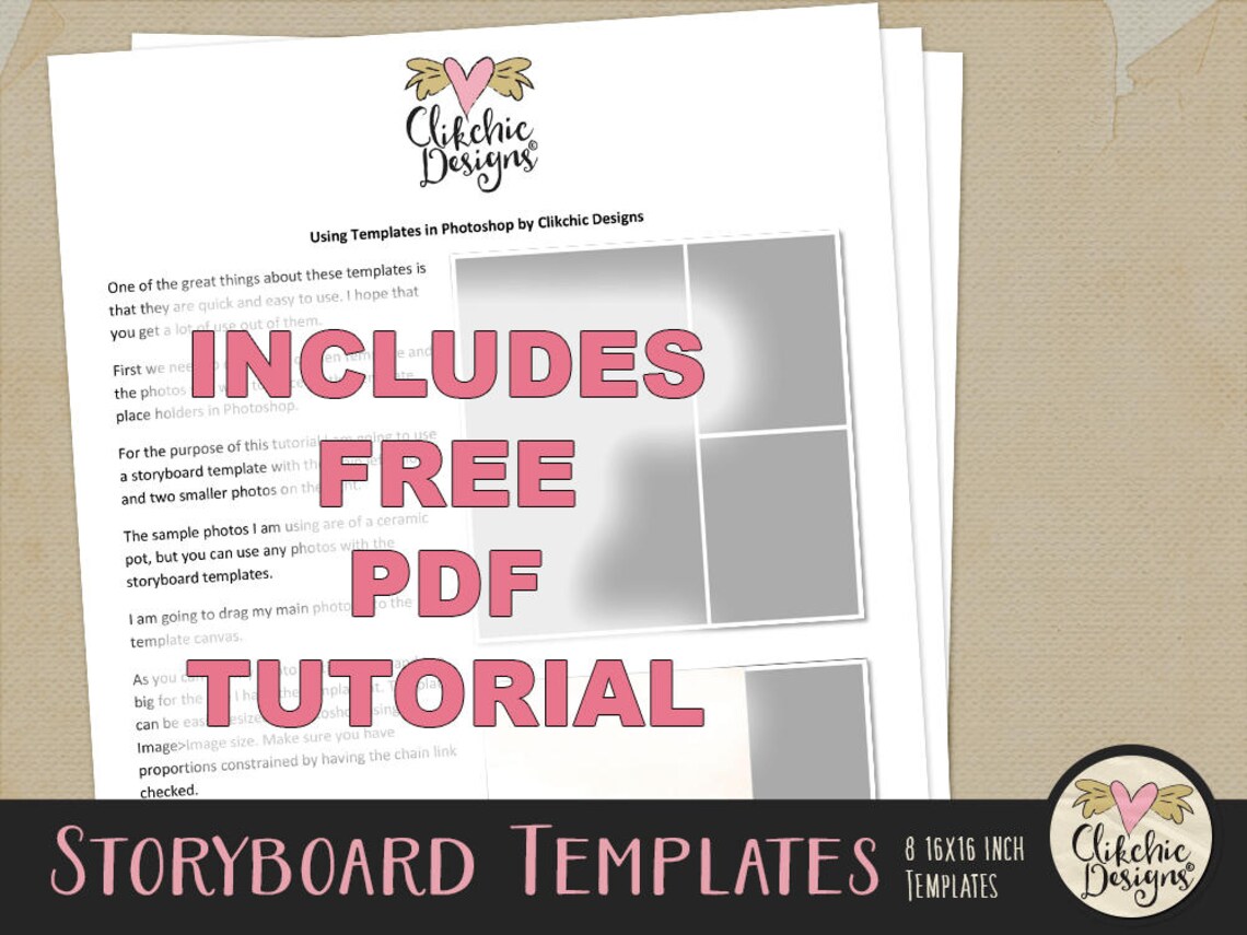Photoshop Templates Multiple Photo Photography Templates - Etsy