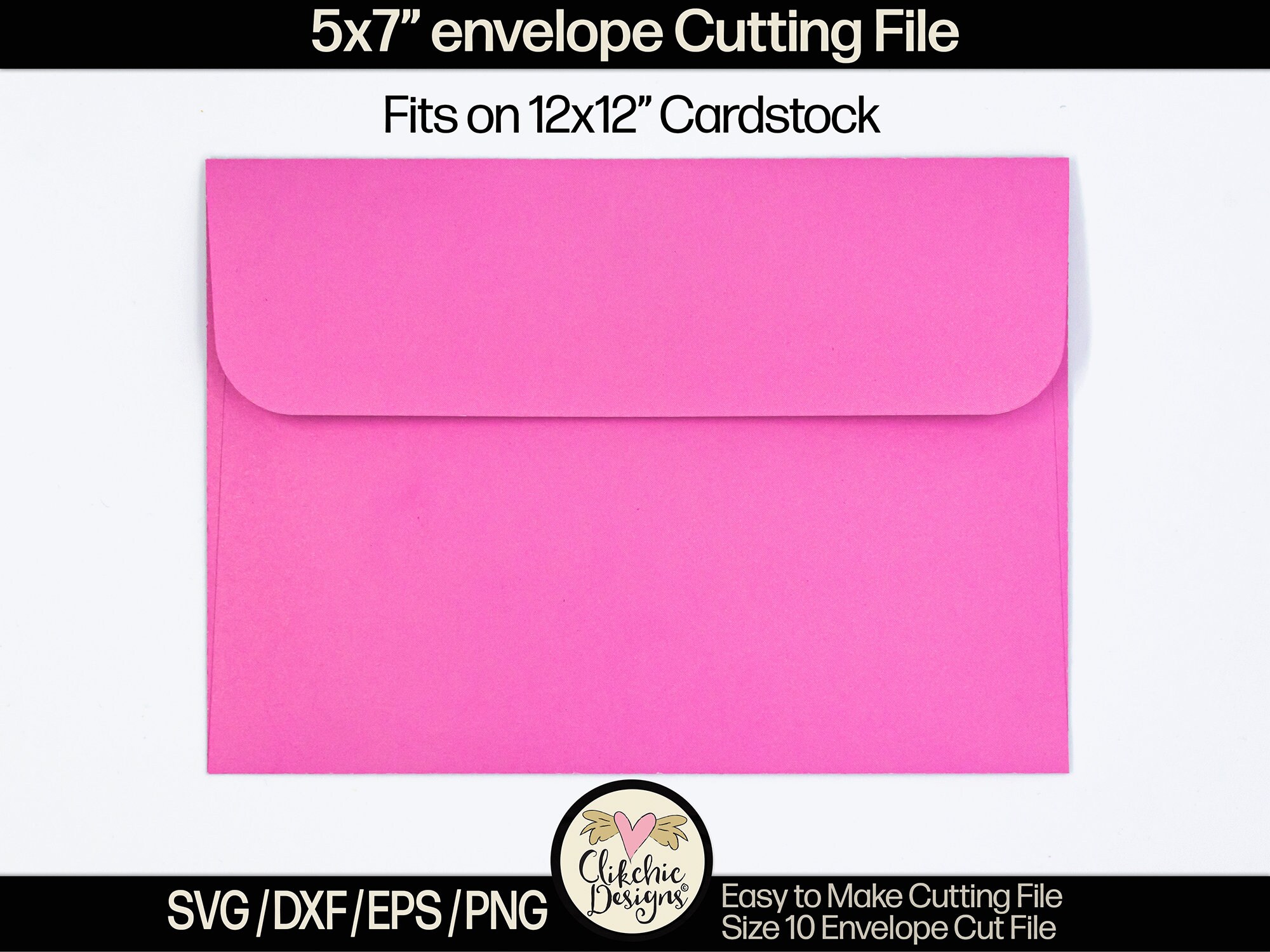 5x7 Envelope SVG Template: DIY Card Making (digital Download) - Etsy