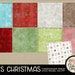 Christmas Digital Scrapbook Kit Christmas Digital Scrapbooking Clipart ...