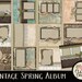 Vintage Digital Scrapbook Album - Vintage Spring Quick Page Album - 12 ...