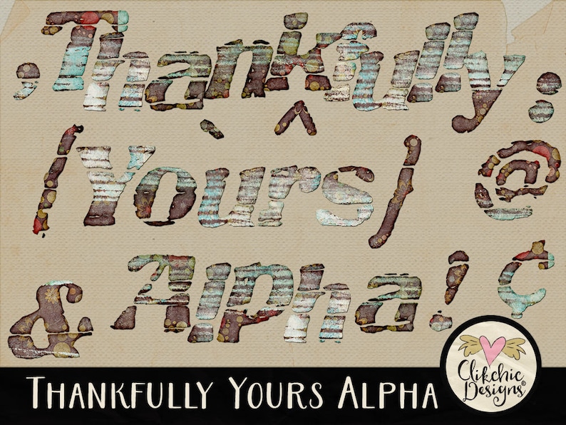 Grunge Alpha, Grunge Digital Scrapbook Alphabet Clip Art - Altered Art ...