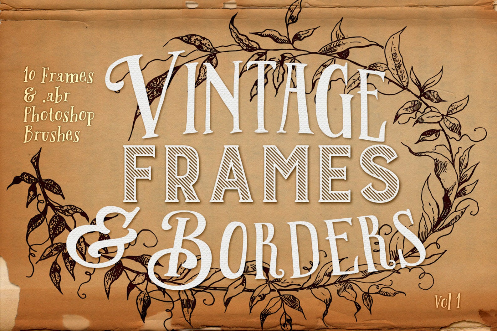 Frame Clipart - Vintage Frames & Borders - Vintage Digital Scrapbook ...