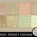 Chevron Digital Paper Pack Chic Shabby Sherbet Chevron - Etsy