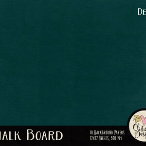 Chalkboard Digital Paper Pack - Chalk Board, Blackboard Digital ...