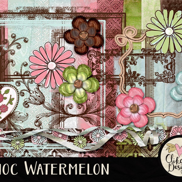 Scrapbook Kit Digital - Etsy