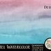 Watercolor Digital Paper Pack Pastel Water Color Paint Gradient ...