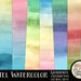 Watercolor Digital Paper Pack Pastel Water Color Paint | Etsy