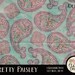 Paisley Digital Paper Pack - Pretty Paisley Digital Scrapbook Paper ...