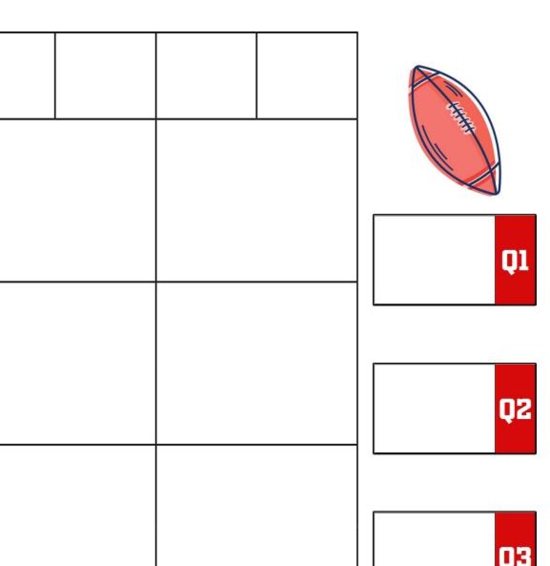 Printable Football Pool Sheets: Track Your NFL Game Picks Easily - Etsy