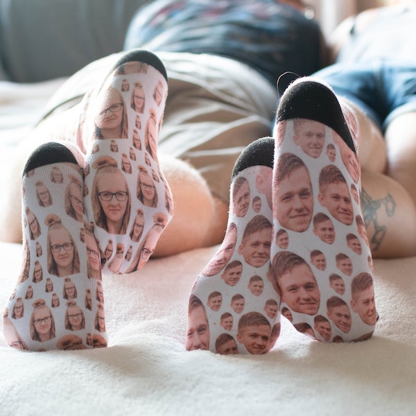 Photo Socks - Etsy
