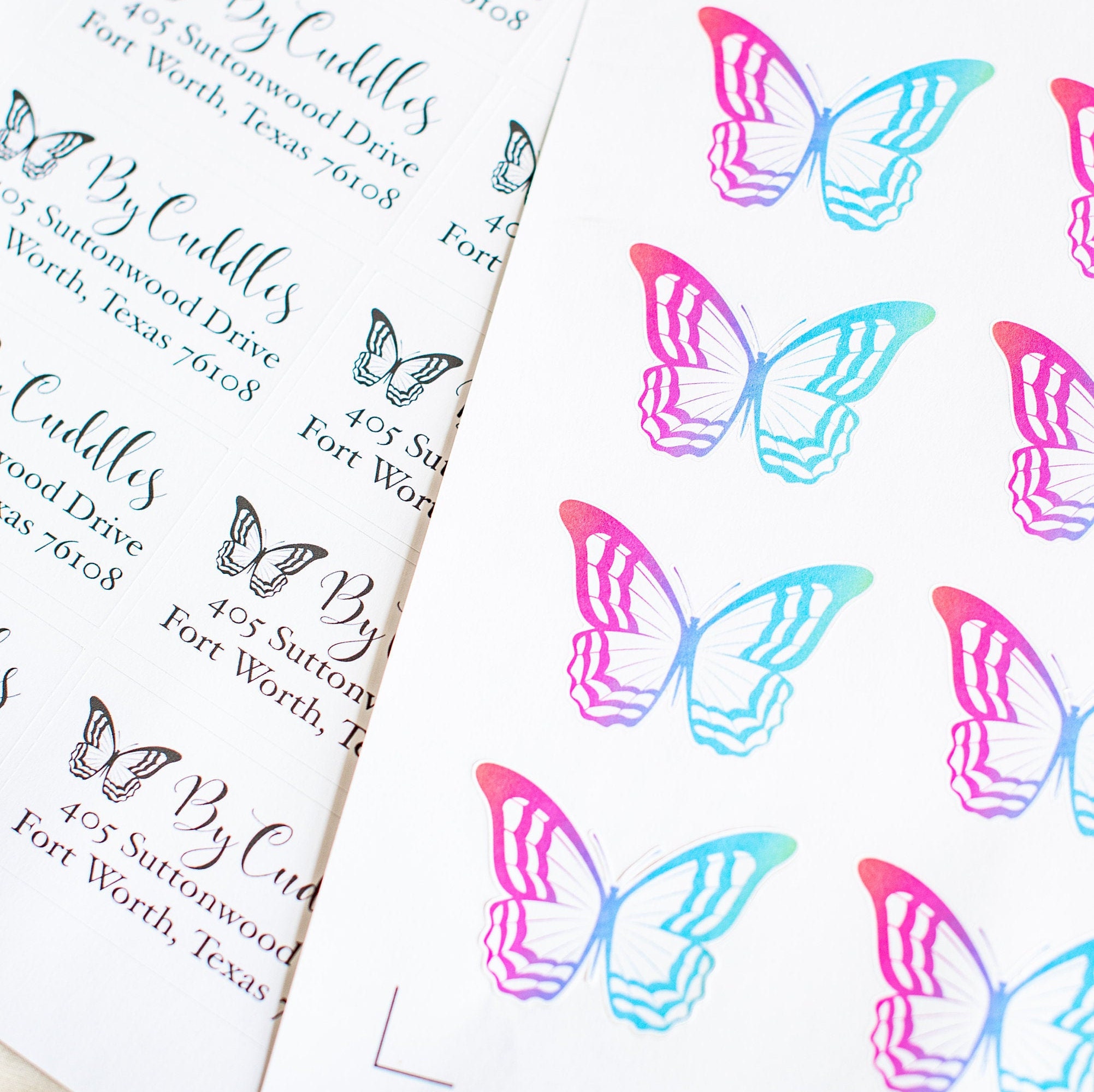 Custom Stickers for Journal Planner Packaging Accessories | Etsy