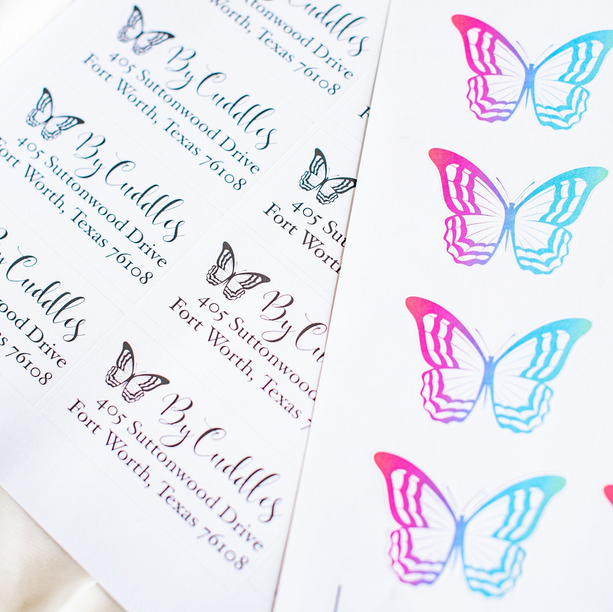 Custom Stickers for Journal Planner Packaging Accessories | Etsy