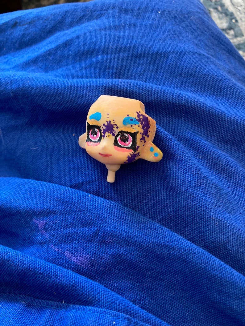Splatoon Octoling/inkling Style Custom Sculpted and Modified Authentic ...