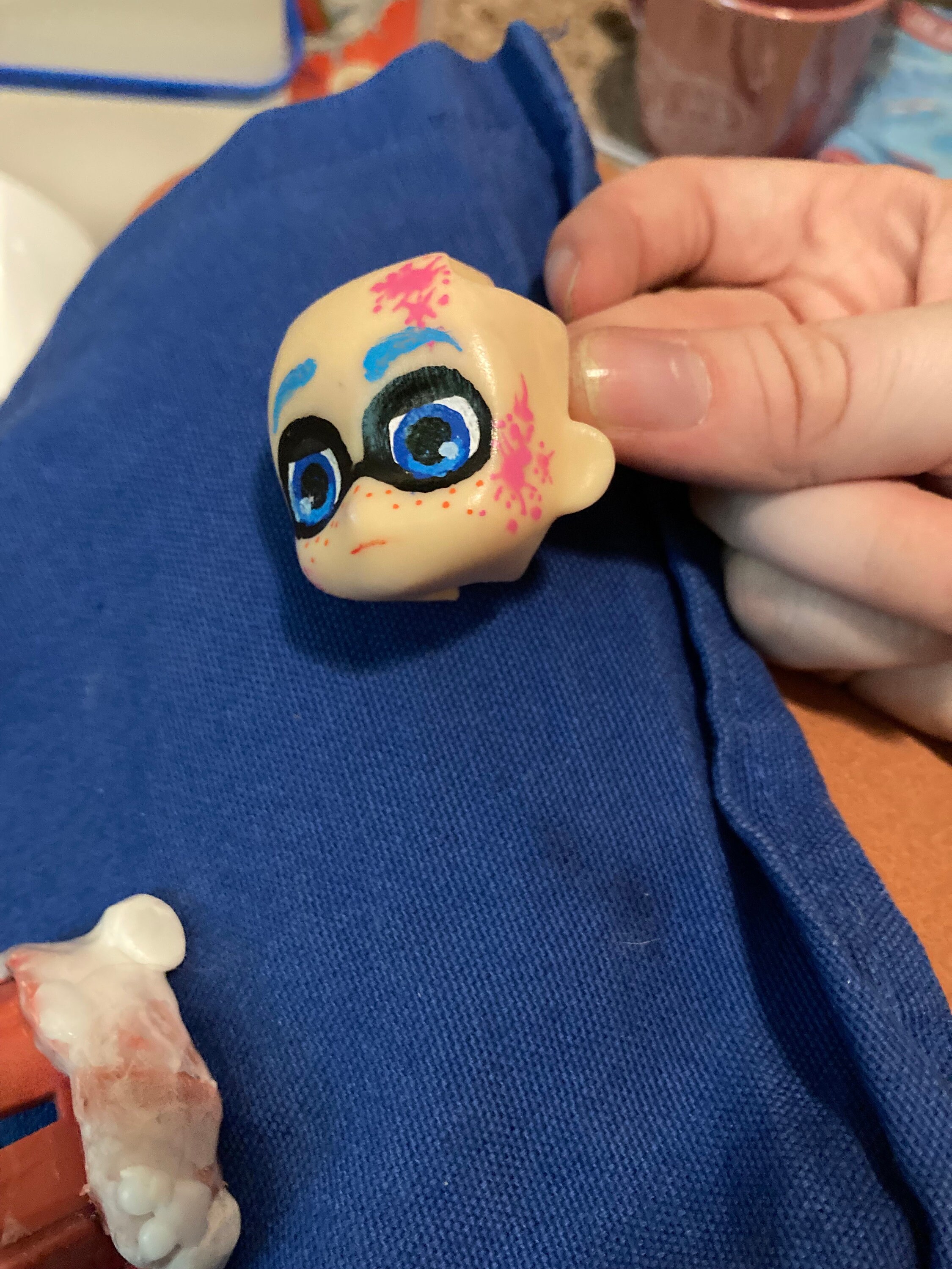 Splatoon Inkling Style Custom Sculpted and Modified Authentic - Etsy