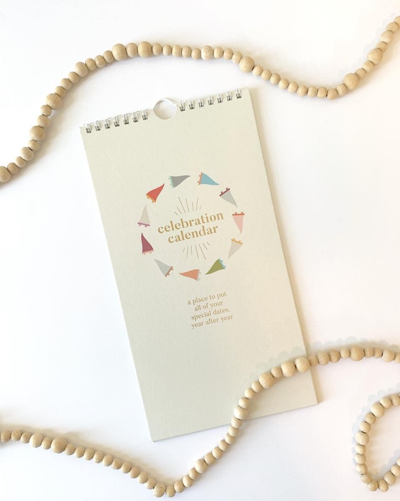 Celebration Calendar - Etsy