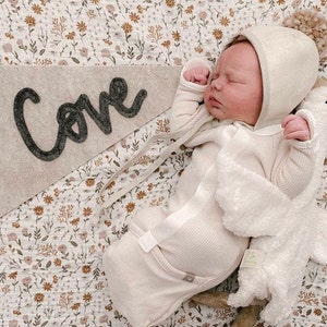 Cursive Name Pennant (beige) | Calligraphy Modern Cursive Script Sign ...