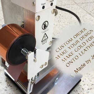 Stable and Reliable Leather Press Machine Work on Leather Work on Wood ...