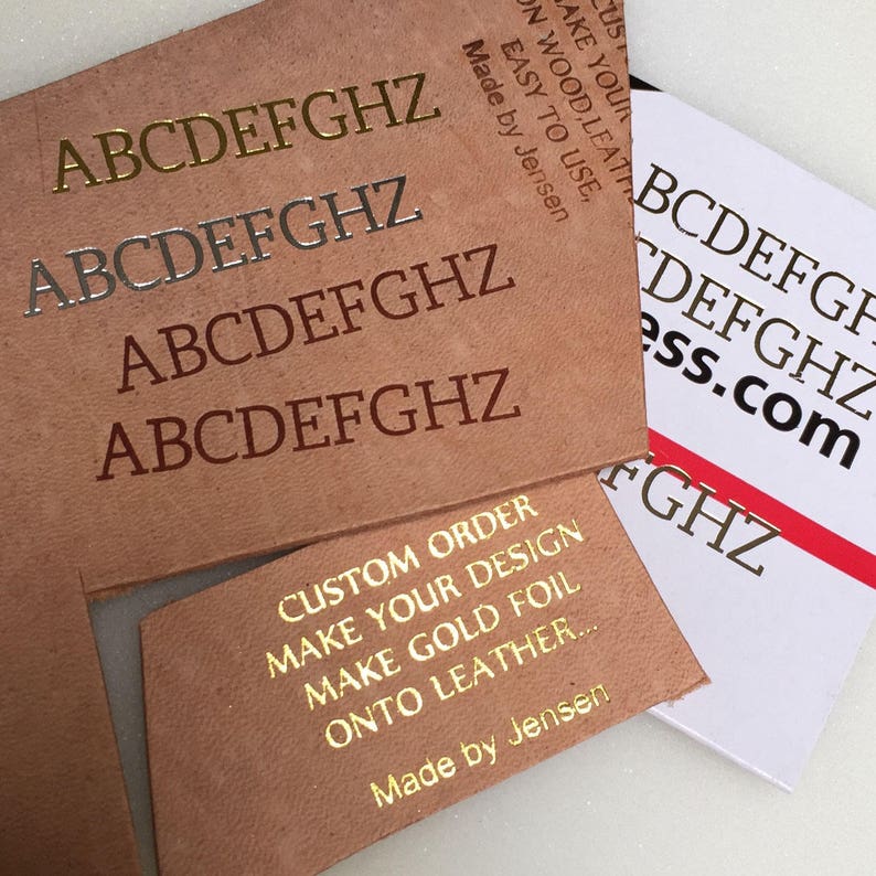 A Custom Order Leather Stamp Logo Stamp Custom Stamp Stamp - Etsy