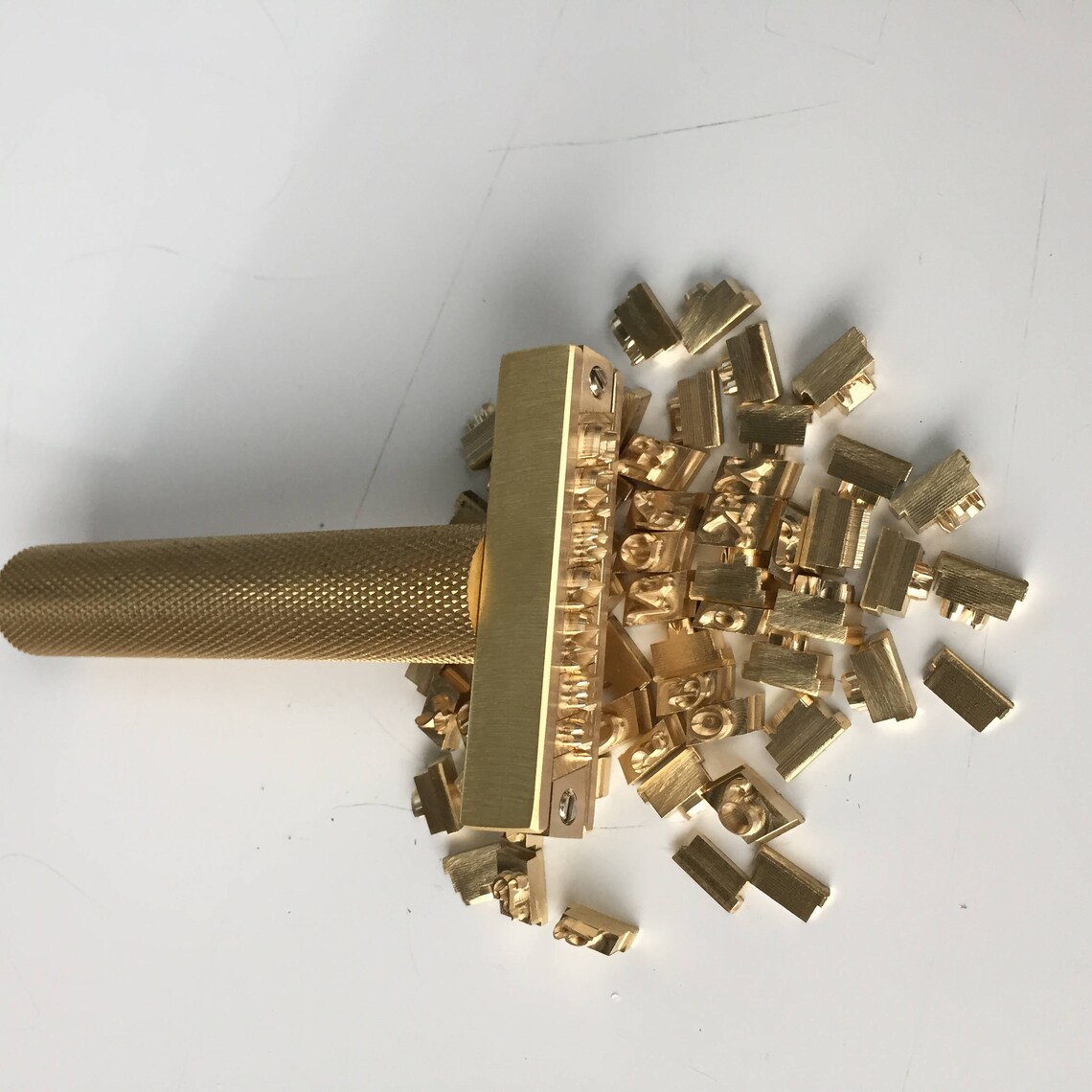 T-slot Alphabet Leather Tools Alphabet Set Custom Alphabet Set - Etsy