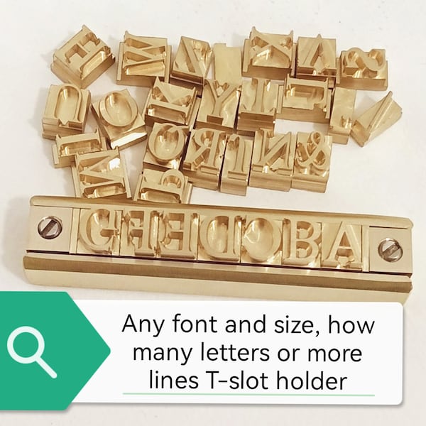 Leather Tool Alphabet Set - Etsy