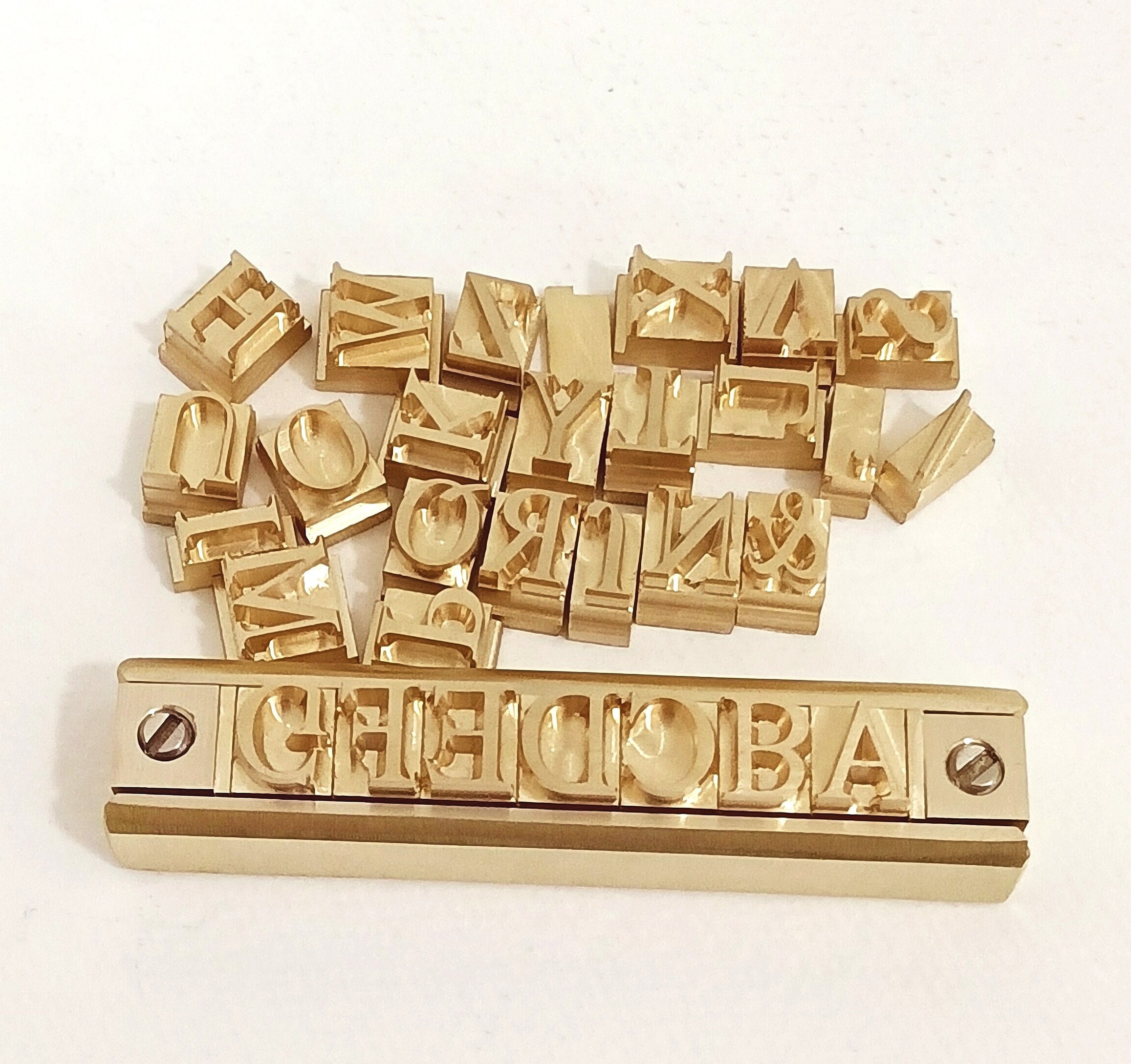 Custom T-slot Letters Custom Alphabet Font Leather Stamp - Etsy Canada