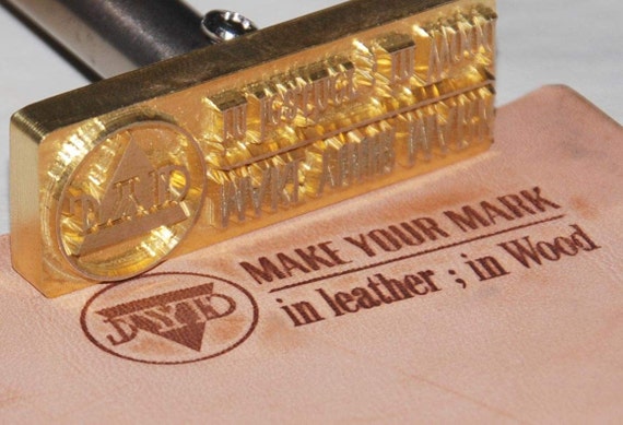 Express DHL Leather Stamp Custom Stamp Leather Tools Custom | Etsy