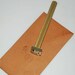Custom Stamp Leather Stamp Handle Stamped on Veg-tan Leather - Etsy