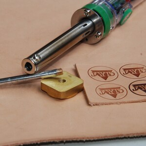 Custom Leather Stamp/heat Embosser/embossing / Stamping Leather/(ac110v ...