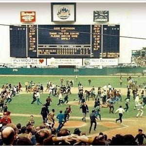 NY New York Mets Shea Stadium Replica Scoreboard 1969 World Series ...