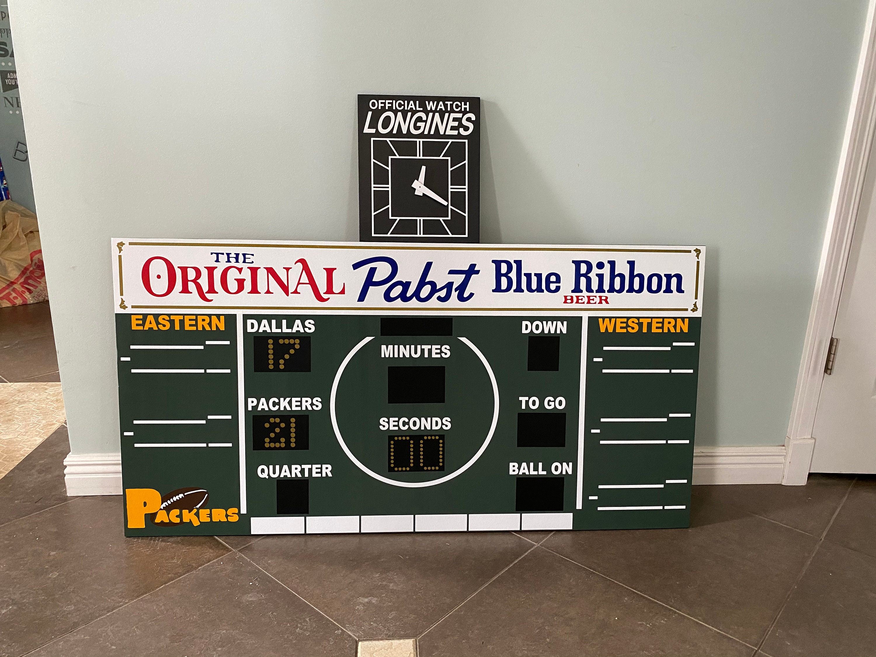 1967 Green Bay Packers Ice Bowl Replica Scoreboard Lambeau Field - Etsy UK