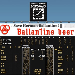 Philadelphia Phillies Connie Mack Stadium Replica Scoreboard Clock ...