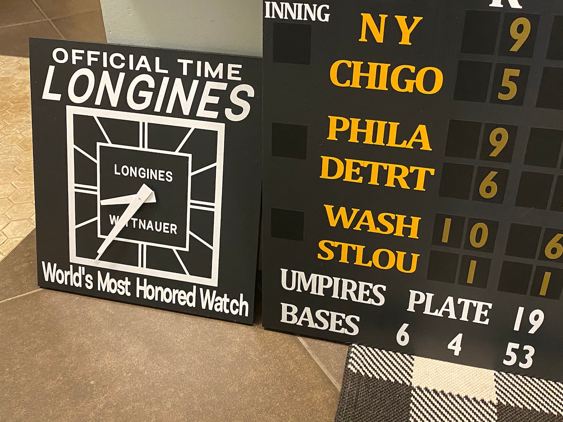 1953 Cleveland Municipal Stadium Replica Scoreboard Cleveland Indians ...