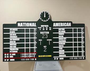 Wrigley Field Clock - Etsy