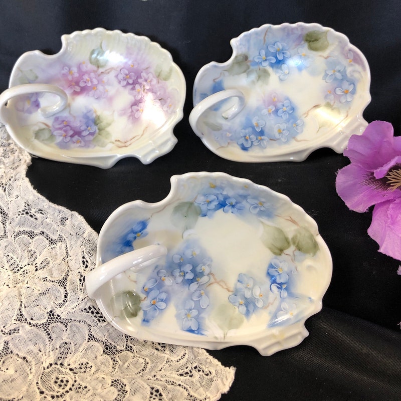 Vintage Violet Dish - Etsy
